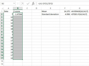 How To Calculate Z Score In Excel in 3 Steps! | Nsouly